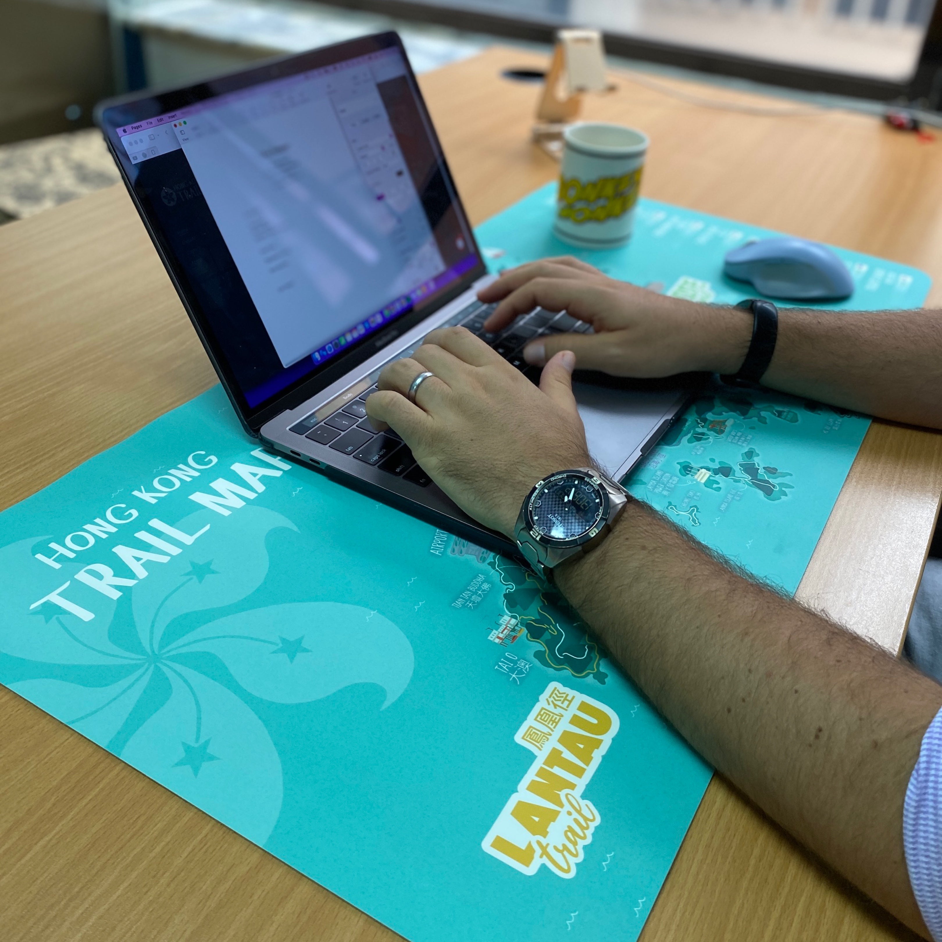 Desk Mat | Hong Kong Trails | Shop Online